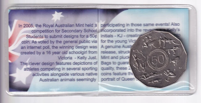 AUSTRALIAN: 2005 50 Cent Student Design Unc Coin In Flip - EUR 4,90 ...