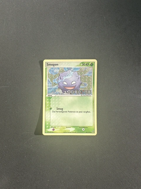 CARTA POKÉMON KOFFING Reverse Timbrato Holo Ex Deoxys Eng Inglese 62/ ...