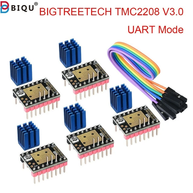 BIGTREETECH TMC2208 V3.0 Stepper Motor StepStick Driver UART for 3D SKR ...