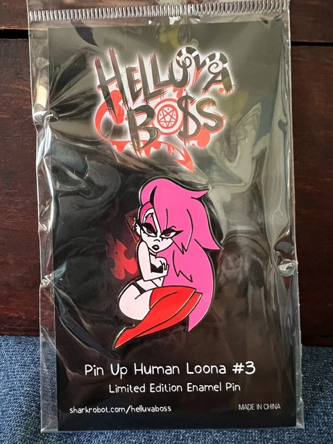 HELLUVA BOSS : Pin-Up Human Loona #3 *Édition limitée* Pin EUR 38,45 ...