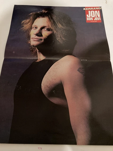 JON BON JOVI Poster - A3 (30cm x 42cm approx) RARE £0.99 - PicClick UK