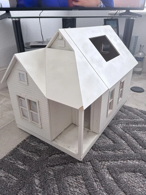 HANDMADE DOLLS HOUSE with extras £10.80 - PicClick UK