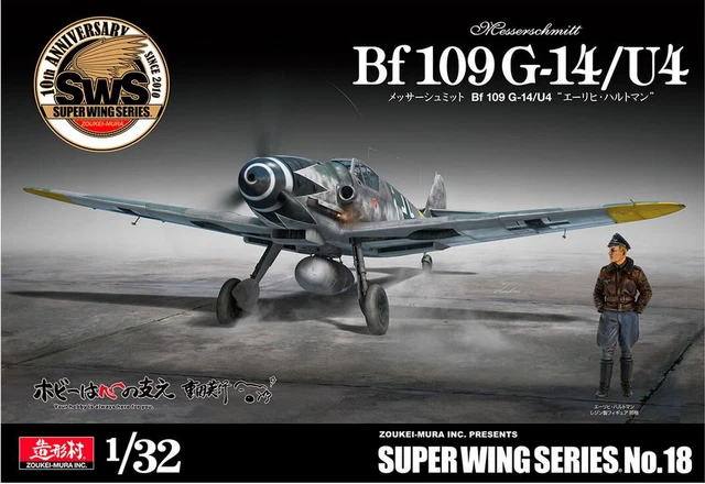 ZOUKEI-MURA 1/32 MESSERSCHMITT Bf 109G-14/U4 Limited Edition Series no.18 $195.00 - PicClick CA