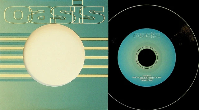 CD PROMO OASIS Songbird 3 pistes (2003) avec Heart of a Star/Columbia ...