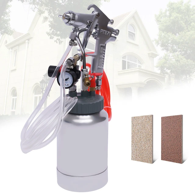 PROFESSIONAL 2L AIR Paint Pressure Tank Spray Gun Sprayer 2.5mm Nozzle ...