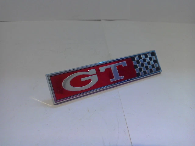 FORD ESCORT MK1 Gt Wing Badge New Old Stock Original J.fray Not Repro £ ...
