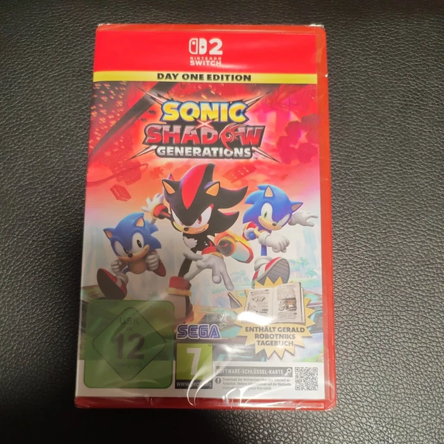 NINTENDO SWITCH 2 - Sonic x Shadow Generations DAY ONE EDITION Jump and ...