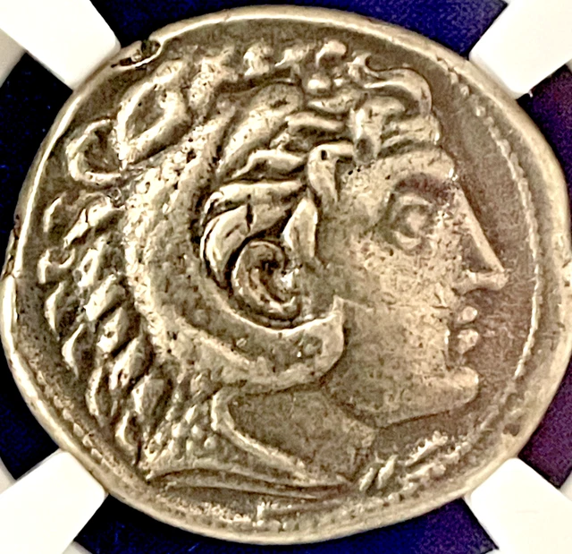 RARE ANCIENT GREEK Alexander Iii Tetradrachm Silver Coin 14.09G 336-323 ...