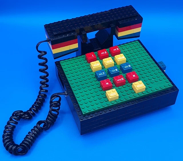 RARE VINTAGE TYCO Super Blocks LEGO novelty telephone from 1980s £55.00 ...