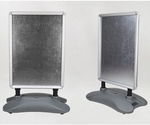 OUTDOOR A1 DOUBLE Sided Snap Frame Advertising Poster Stand Display ...