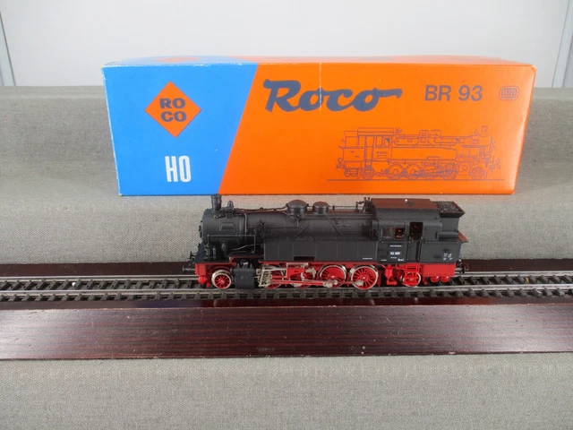 ROCO SPUR H0 43254 Dampflok BR 93 389 der DB Analog in OVP EUR 40,50 ...