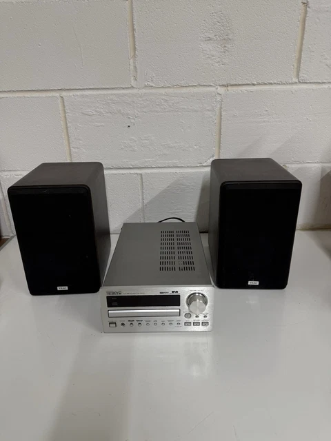 TEAC CR-H240 DAB Radio CD Mini Hi-Fi System Original Speakers Used £149 ...