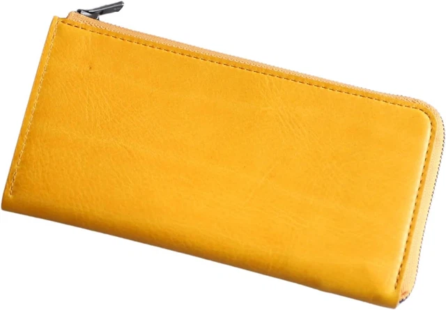 [STATUSY] IL MODO Zip Made IN Giappone Forma A L Cerniera - Vera Pelle ...