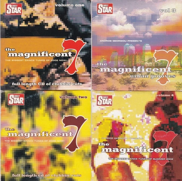 THE MAGNIFICENT 7 ( DAILY STAR Newspaper 4 CD Collection ) EUR 4,90 ...