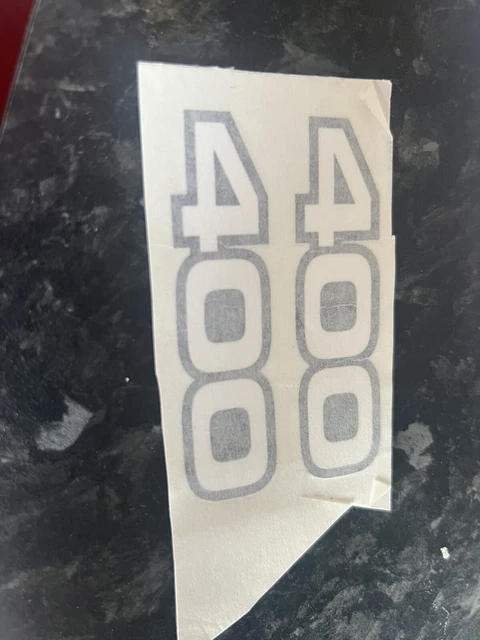 YAMAHA RD 400E Side Panel Decals,Yamaha Rd 400 DX,VINTAGE RD £5.00 ...