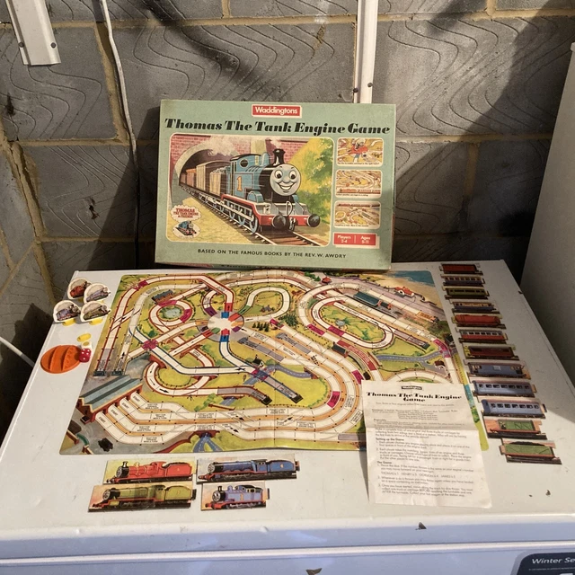 THOMAS THE TANK Engine Board Game by Waddingtons 1984 Complete Vintage ...