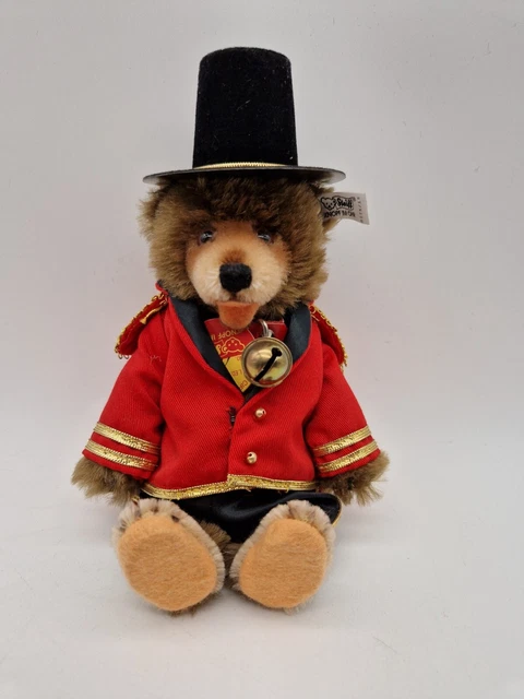 STEIFF 0175/19 GOLDEN Age of the Circus Ringmaster Teddybär 19 cm EUR ...