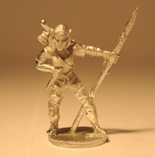 RAL PARTHA 28MM Fantasy FEMALE GREEN ELF Any RPG D&D Pathfinder DSA ...