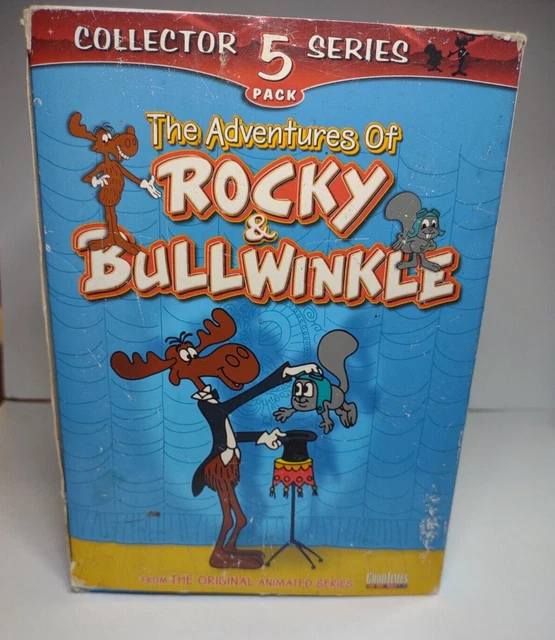 THE ADVENTURES OF Rocky And Bullwinkle Cartoon VHS Video Box Set 4 ...