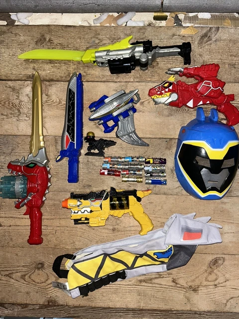 POWER RANGERS SUPER Dino Charge Morpher Ptera Saber Weapons Ultra ...