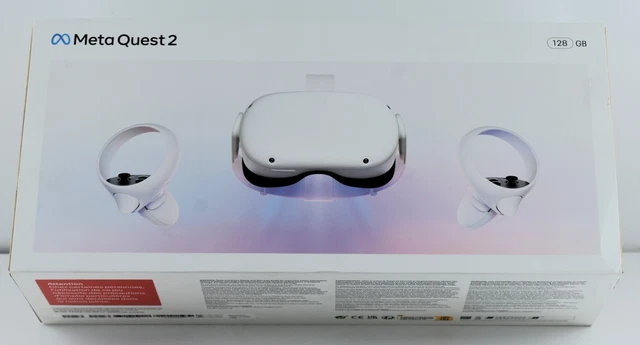 META QUEST 2 128GB VR Headset With Controllers £170.00 - PicClick UK