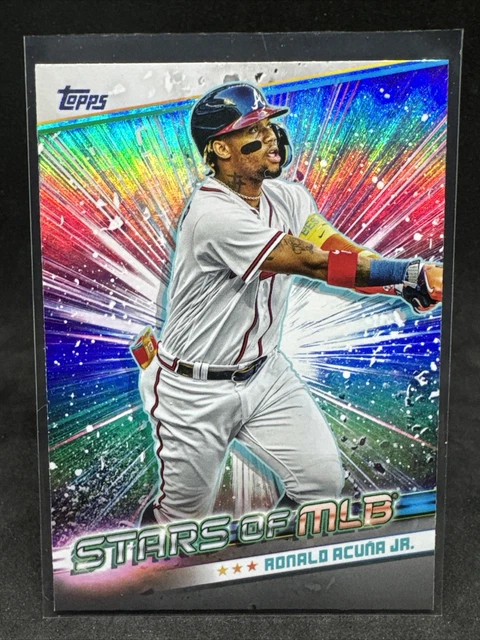 RONALD ACUNA 2024 Topps Series 1 Stars of MLB Jr. #SMLB-3 Atlanta Braves EUR 0,93 - PicClick FR