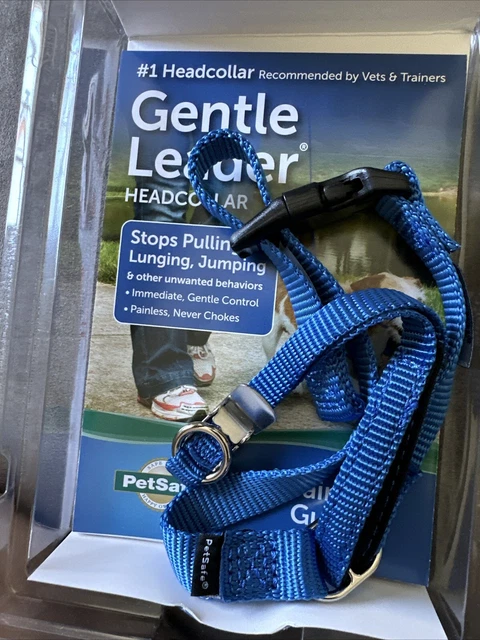 GENTLE LEADER HEADCOLLAR ~SMALL Up To 25lbs~ Color: Blue - Model #GL-Q ...