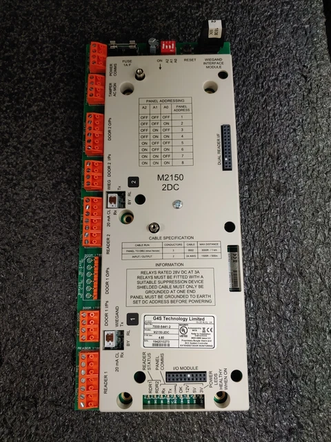 G4S TECHNOLOGY AMAG Symmetry M2150-2DC Door Controller 7000-5441-2 £122 ...