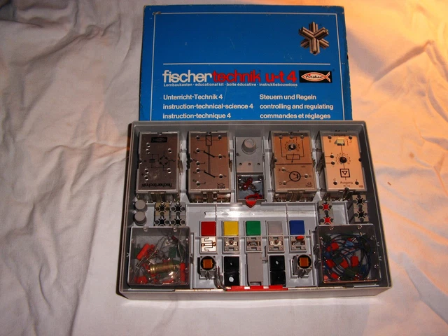 FISCHERTECHNIK BAUKASTEN UT 4 , *Elektronik*, TOP EUR 124,99 - PicClick DE