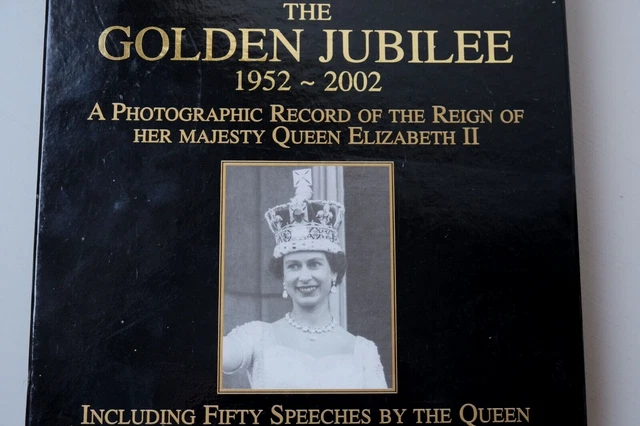 QUEEN ELIZABETH II Golden Jubilee 1952-2002 Boxed Book, Still Sealed ...