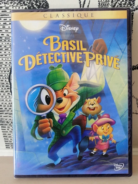 DVD BASILE DÉTECTIVE Privé Walt Disney Dessin Animé Sous Blister EUR 9 ...