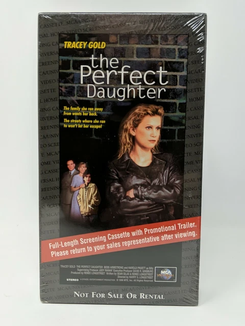 THE PERFECT DAUGHTER (VHS SCREENER) Tracey Gold, Bess Armstrong NEW ...