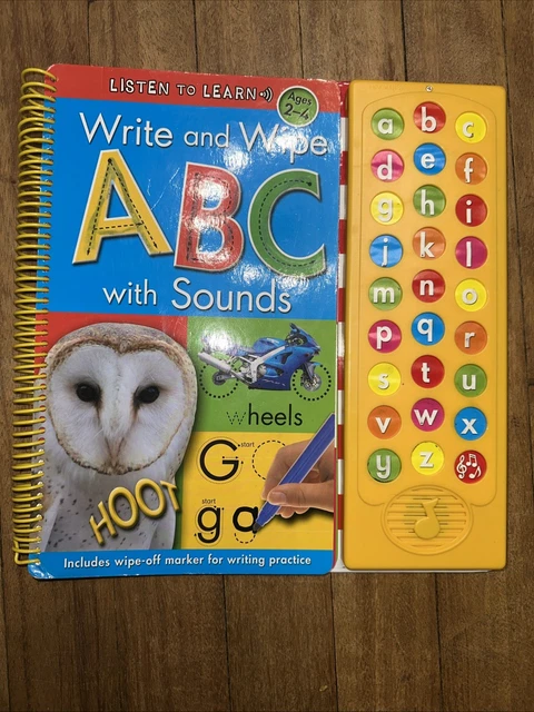 LISTEN TO LEARN Write and Wipe Activity Book £78.70 - PicClick UK