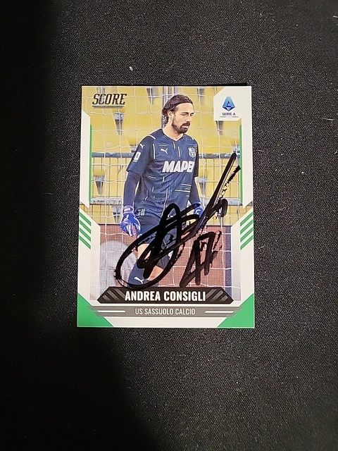 CONSIGLI AUTOGRAFATA AUTOGRAFO Sassuolo firma signed firmata panini con ...