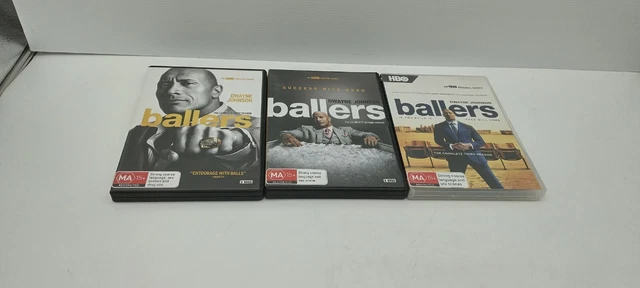 BALLERS SEASON 1-3 DVD Region 4 HBO Dwayne Johnson TV Series Rock $14.99 - PicClick AU