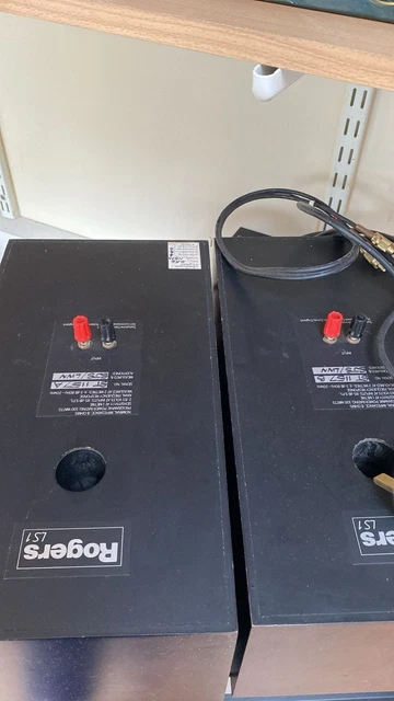 VINTAGE ROGER’S LS 1 Bookshelf Speakers £104.68 - PicClick UK