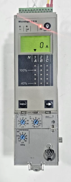 SCHNEIDER ELECTRIC 33071 Micrologic 2.0A Digital Circuit Breaker Trip ...