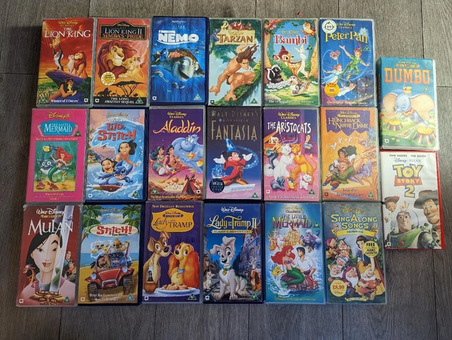 DISNEY VHS TAPES EUR 17,23 - PicClick FR