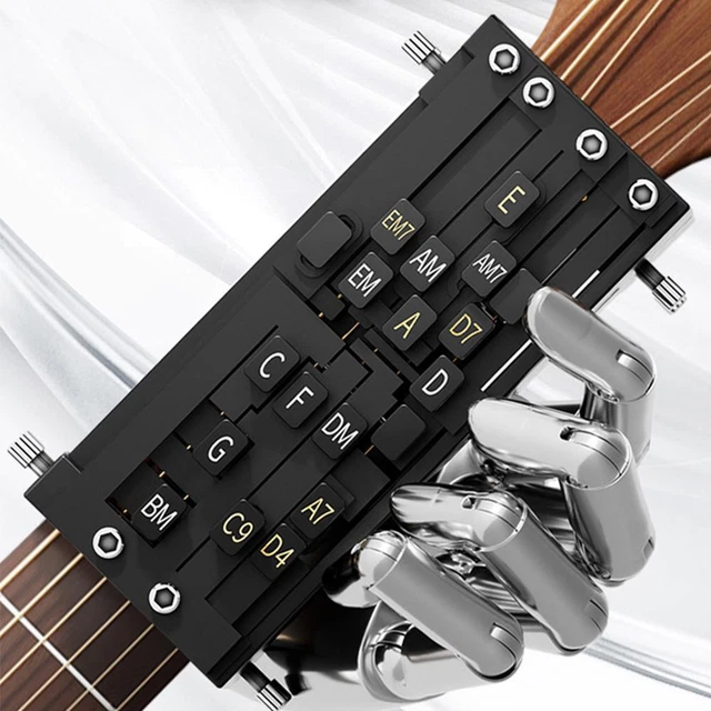GUITAR AID CHORDS Trainer Guitar Learning System for Beginners Adults ...