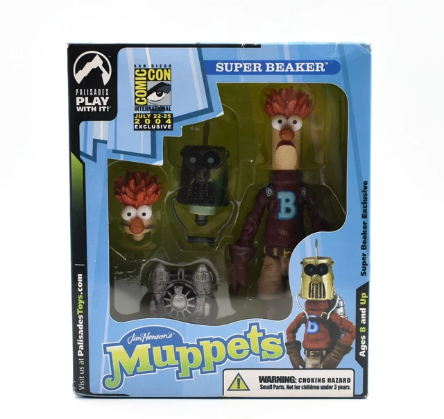JIM HENSON'S THE Muppet - Super Beaker SDCC 2004 Exclusive Action ...