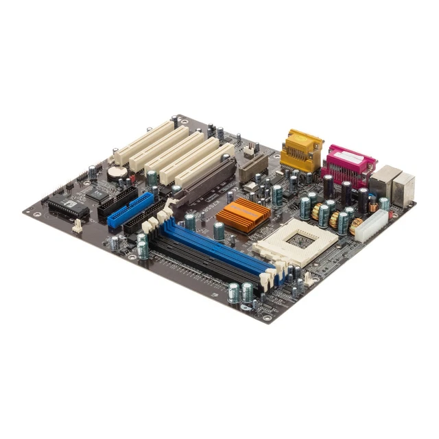 ECS K7S5A V3.1 Motherboard Socket 462 DDR / SDRAM AGP PCI LAN ATX £41. ...