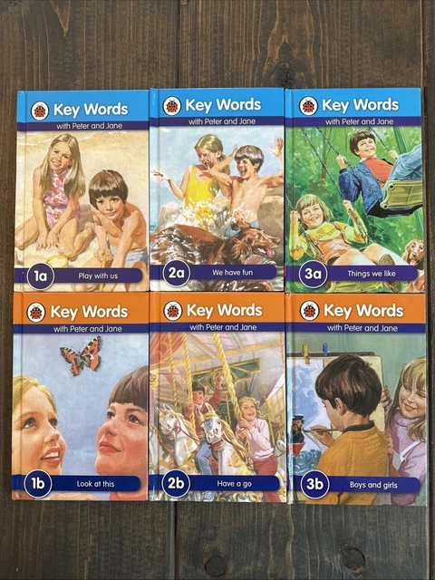 KEY WORDS WITH Peter And Jane Contains 6 Books By Ladybird 1A 1B 1C 2A ...