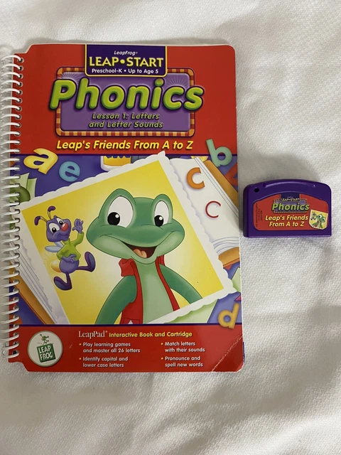 LEAP FROG LEAP Pad Leap's Friends From A to Z Pre-Reading Book ...