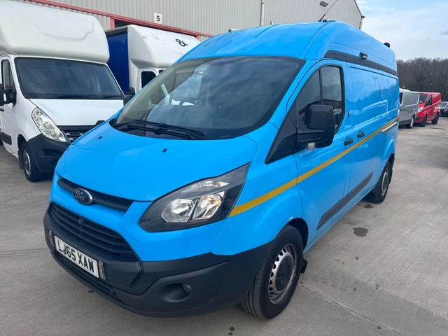 2015/65 FORD TRANSIT Custom L2H2 Rare Twin Side Doors Ideal Camper ...