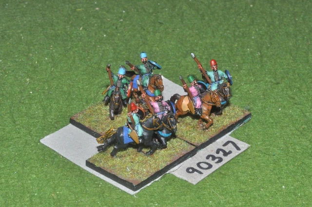 15MM MEDIEVAL / saracen - turcoman light 6 figs - cav (90327) EUR 18,67 ...