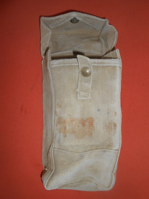 BRITISH ARMY : 1943 WWII British Ammo Pouch 1943 MARK III WW2 £20.79 ...