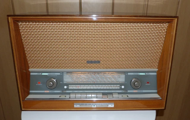 SABA FREIBURG VOLLAUTOMATIC-14 Stereo Röhrenradio Klassiker 1963 Super ...
