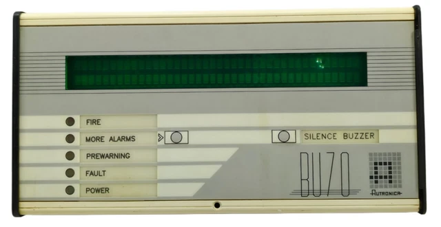 AUTRONICA BU70 BU-70 Marine Fire Alarm Control Panel Display Unit ...
