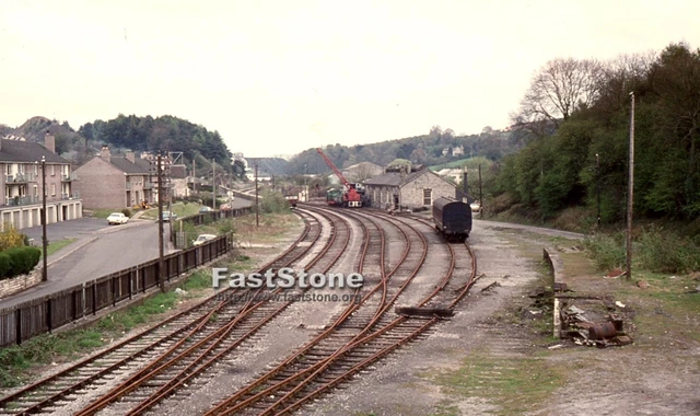 ORIGINAL RAILWAY COLOUR slide RADSTOCK NORTH STATION S.& D. April 1974 ...