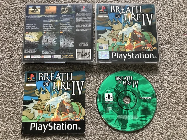 BREATH OF FIRE Iv 4 Sony Playstation 1 Ps1 Game With Manual Official Uk ...